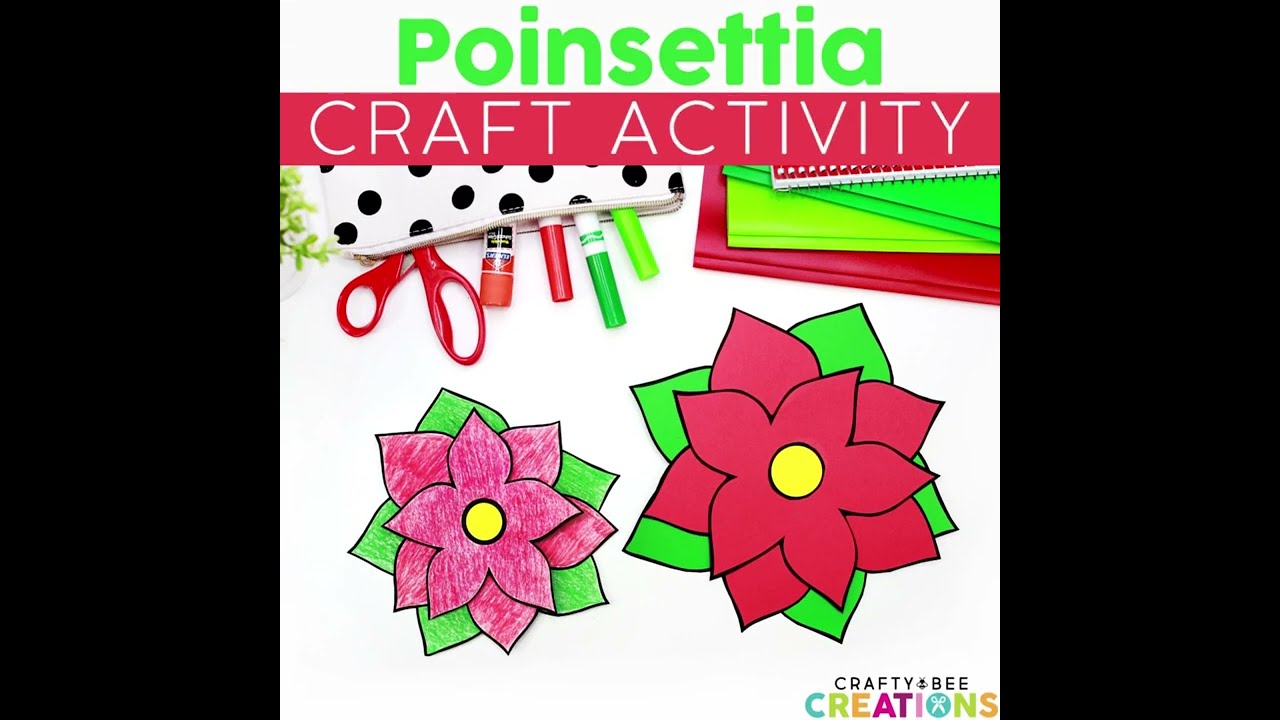 Beautiful Poinsettia Craft and 10 Other Holidays Around the World Ideas ...