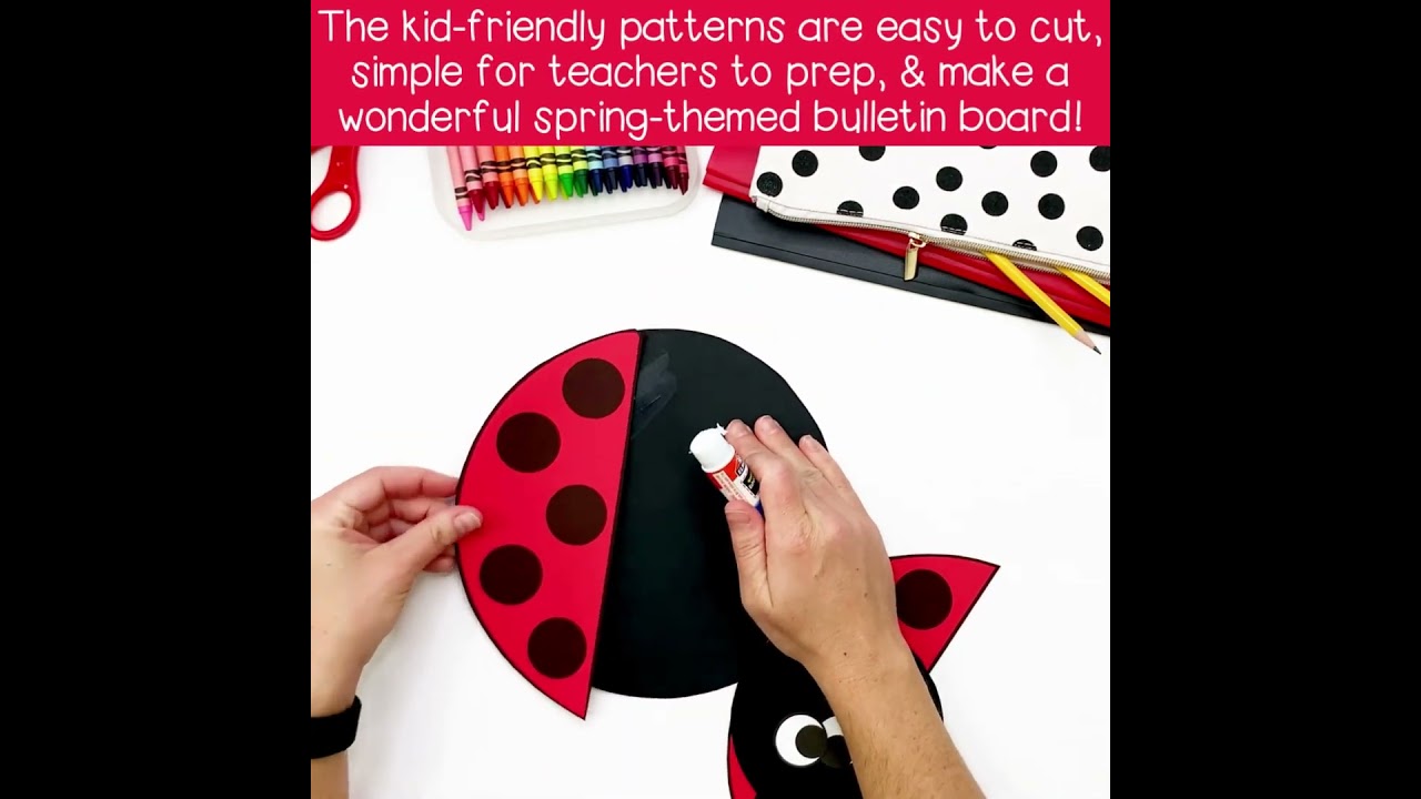 An Adorable Ladybug Craft for Little Learners - Crafty Bee Creations