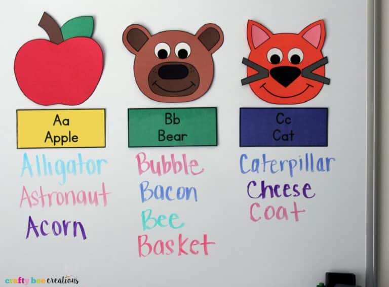 Easy ABC Notebook - Crafty Bee Creations