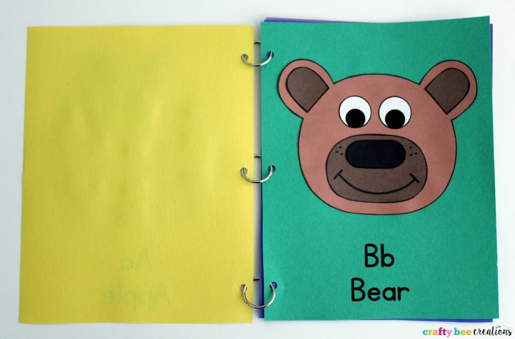 Easy ABC Notebook - Crafty Bee Creations