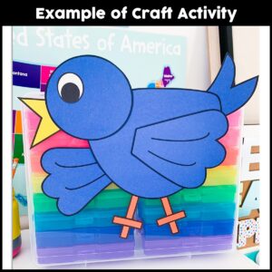 Blue Bird Craft Activity - Crafty Bee Creations