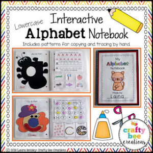 Interactive Alphabet Notebook - Crafty Bee Creations