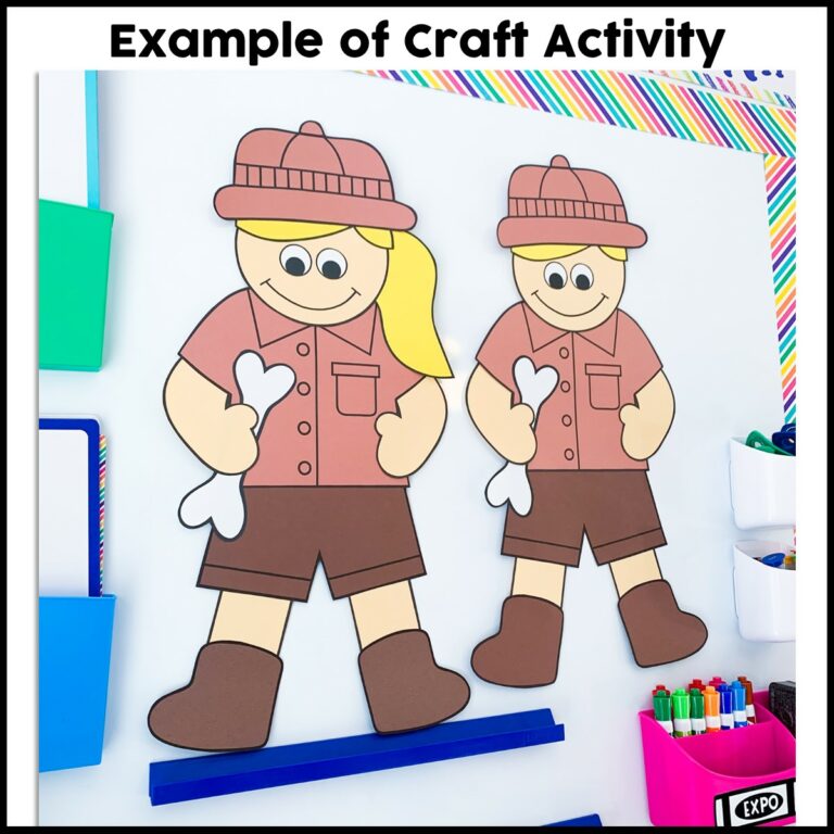 Paleontologist Craft Activity - Crafty Bee Creations