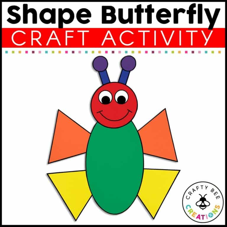 Shape Animals Craft Big Bundle - Crafty Bee Creations