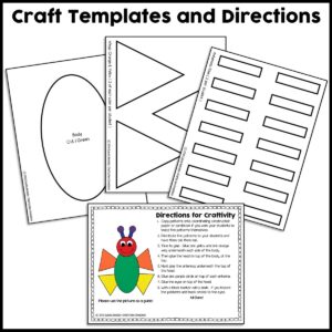 Shape Butterfly Craft Activity - Crafty Bee Creations