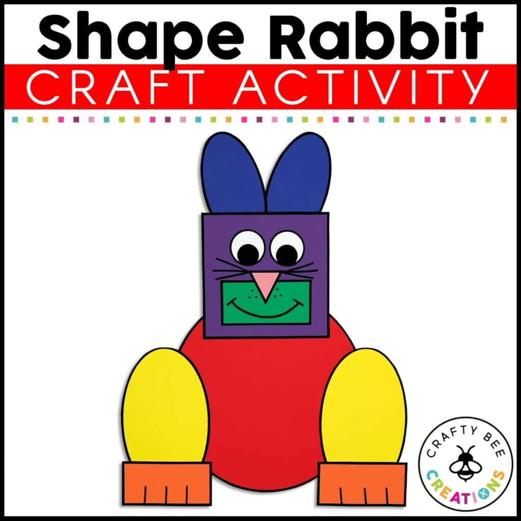 Shape Animals Craft Big Bundle - Crafty Bee Creations