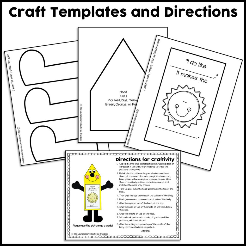 Crayon Craft Activity - Crafty Bee Creations