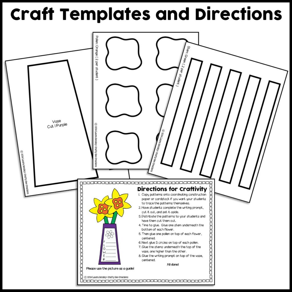 Spring Daffodils Craft Activity - Crafty Bee Creations