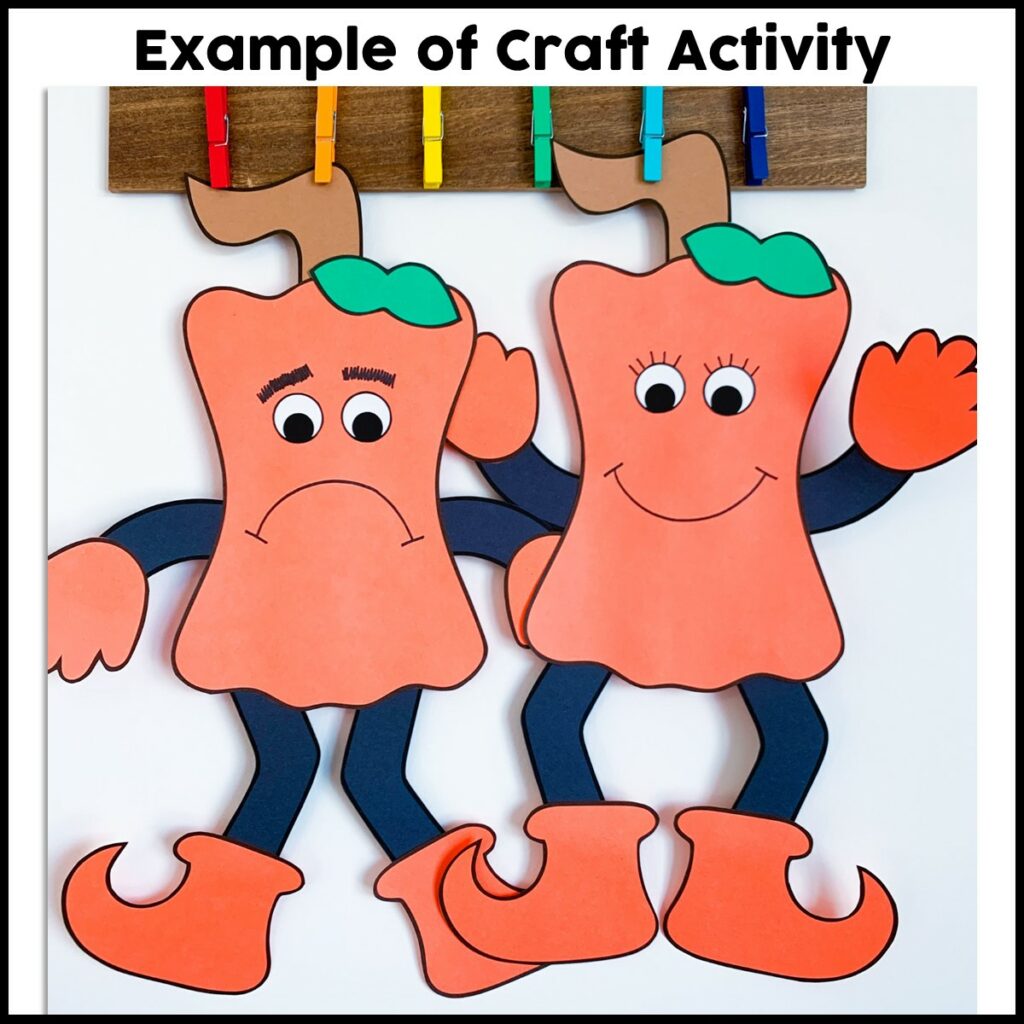 The Ugly Pumpkin Craft Activity - Crafty Bee Creations