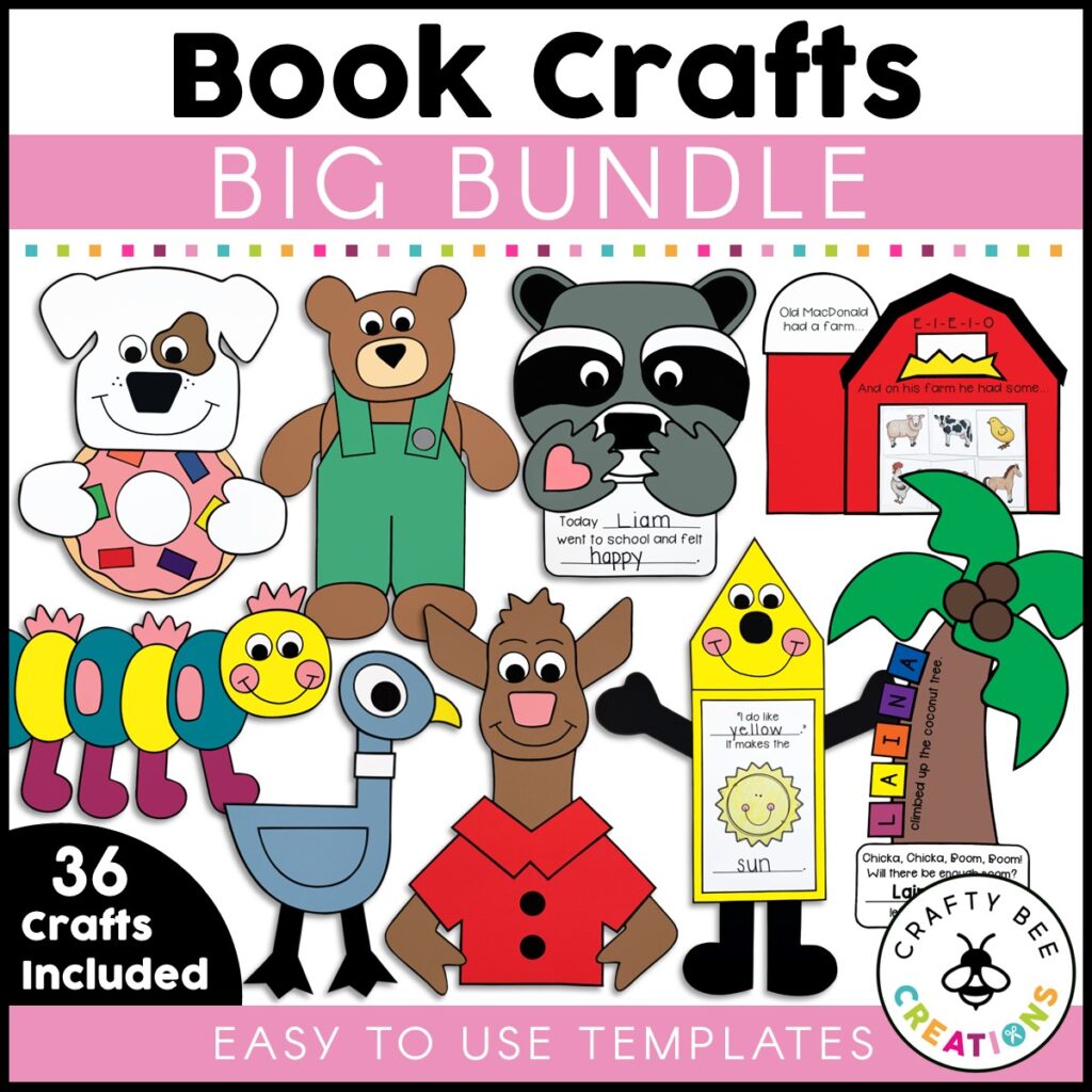 Book Crafts Craft Bundle - Crafty Bee Creations