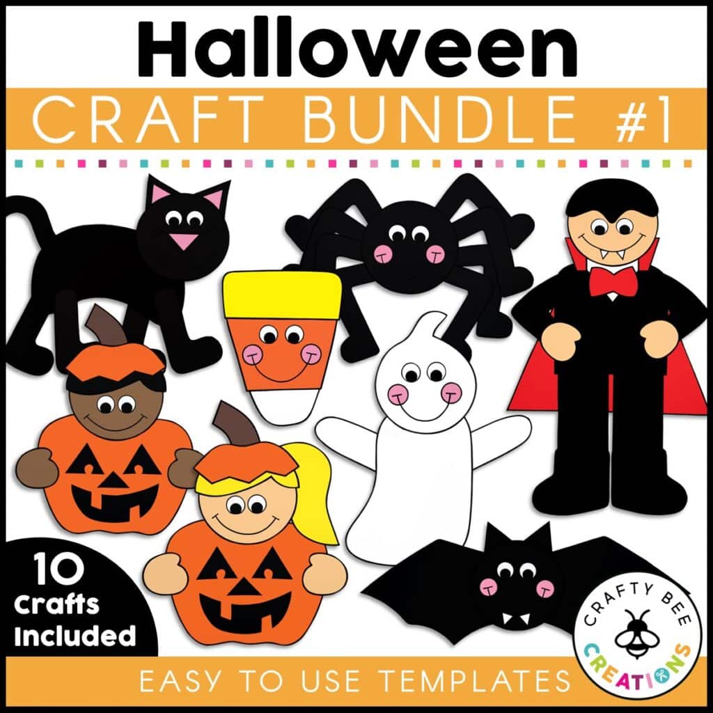 Halloween Crafts Bundle 1 - Crafty Bee Creations