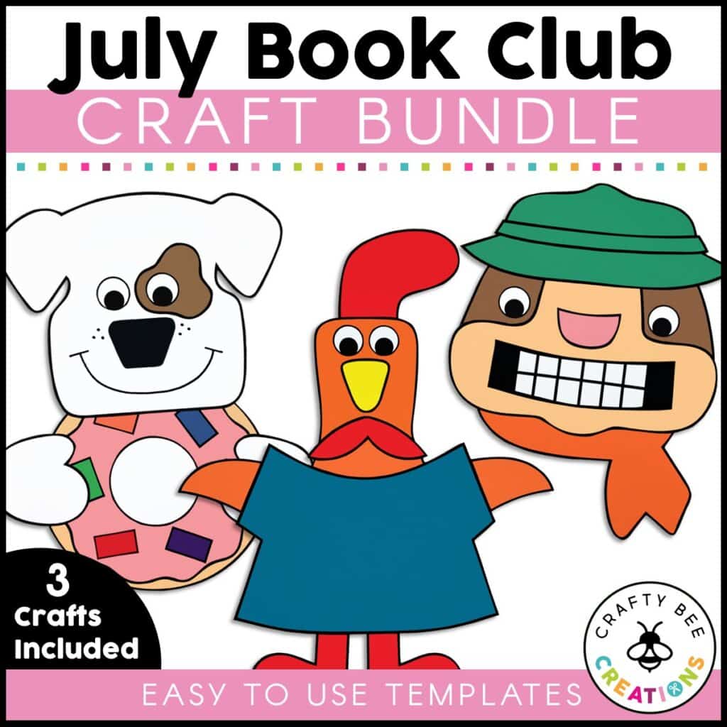 July Books Craft Bundle - Crafty Bee Creations