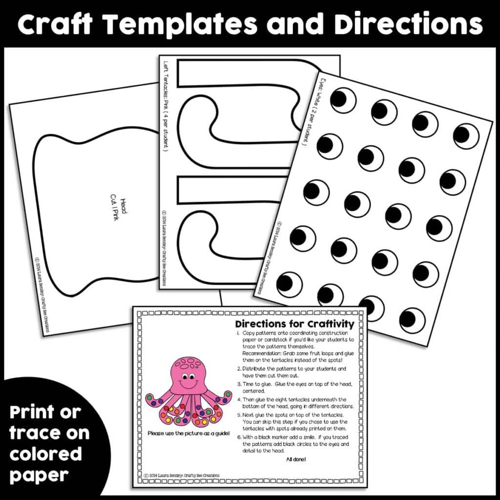 Octopus Craft Activity - Crafty Bee Creations