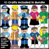 Community Helper Crafts Bundle 1 - Crafty Bee Creations