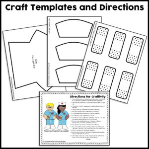 Nurse Craft Activity - Crafty Bee Creations