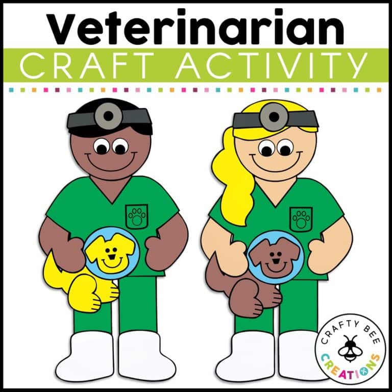 Veterinarian Craft Activity - Crafty Bee Creations