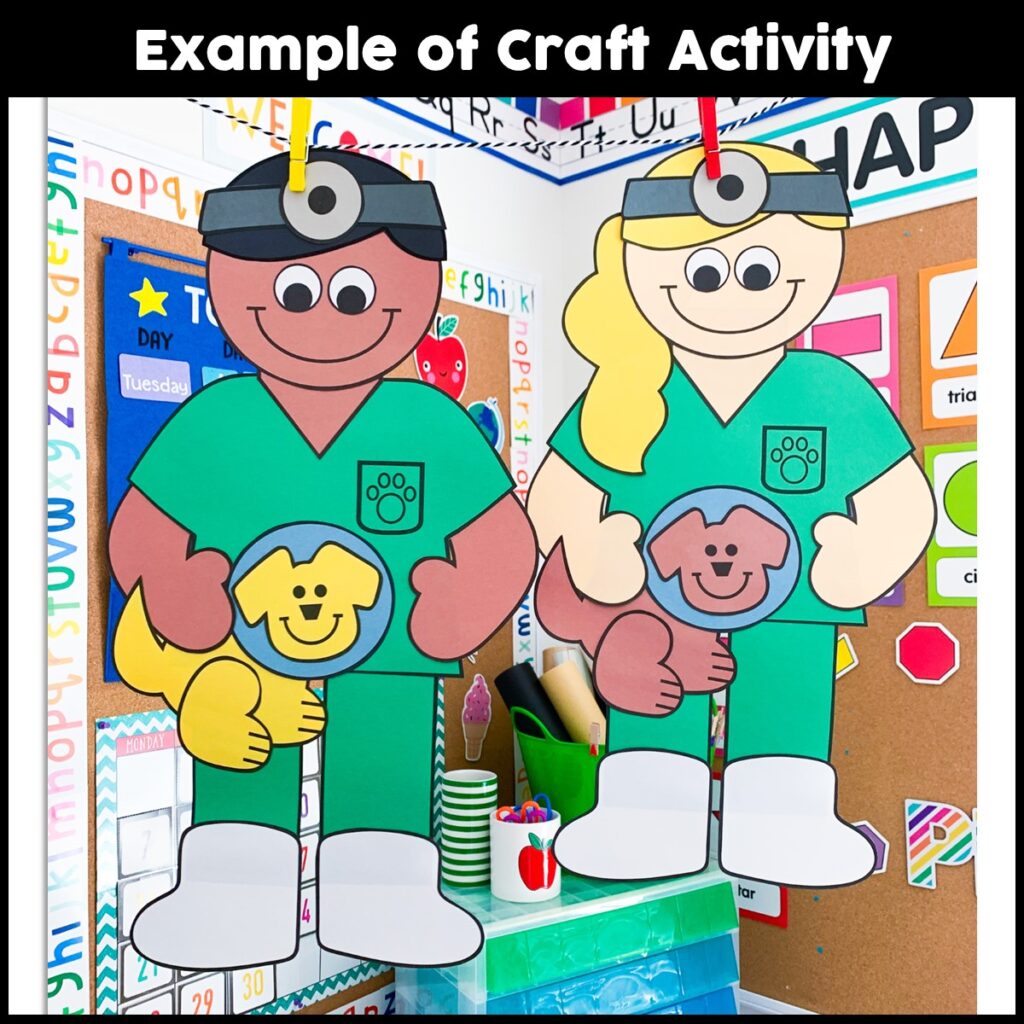 Veterinarian Craft Activity - Crafty Bee Creations