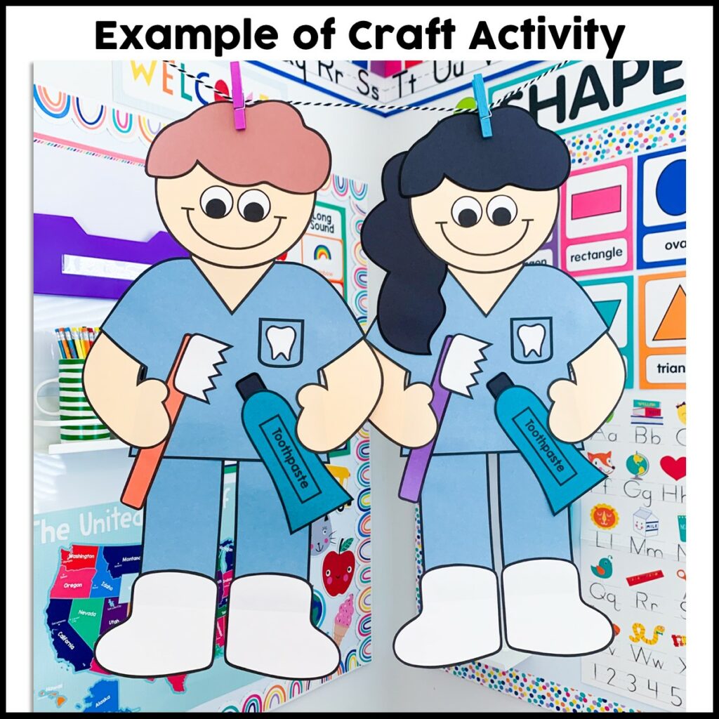 Dentist Craft Activity - Crafty Bee Creations