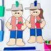 Simple Johnny Appleseed Craft and Activity Ideas for Kids - Crafty Bee ...
