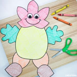 Fun and Colorful Leaf Man Craft for Fall - Crafty Bee Creations