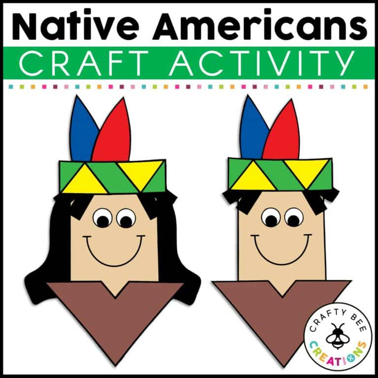 Native Americans Craft Activity - Crafty Bee Creations