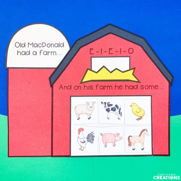 Old MacDonald Craft for Kids in Fall - Crafty Bee Creations