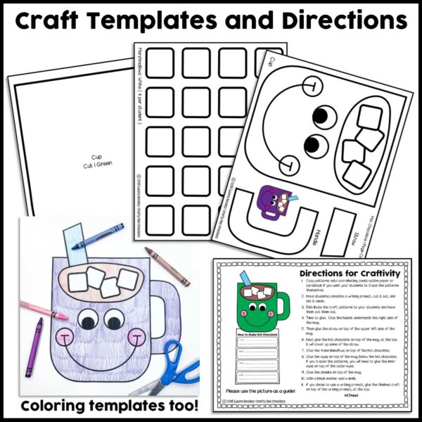 How to Make Hot Chocolate Craft Activity - Crafty Bee Creations