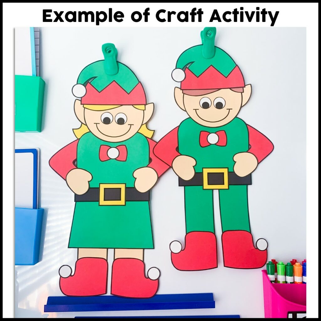 Elf Craft Activity - Crafty Bee Creations