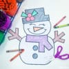 Easy Snowman Craft Companion for Winter Read Alouds - Crafty Bee Creations