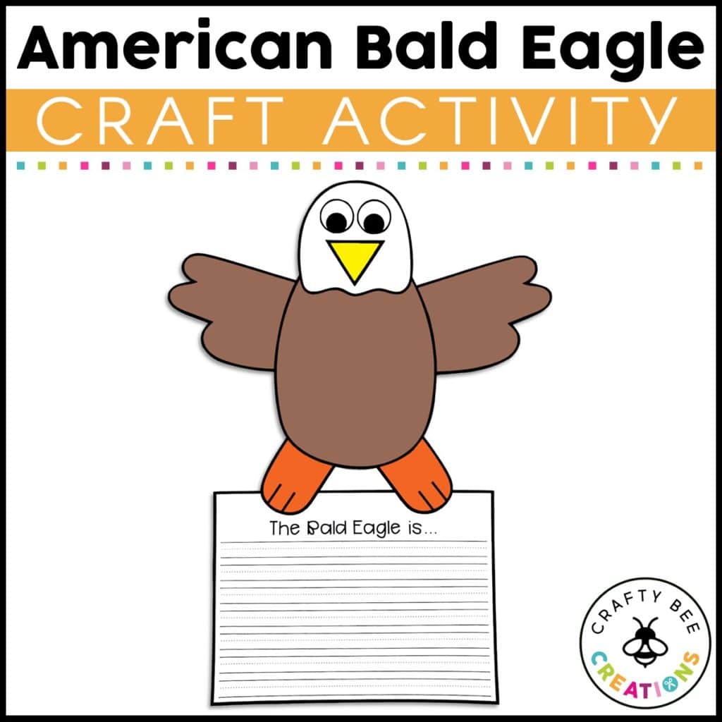 American Bald Eagle Craft Activity - Crafty Bee Creations