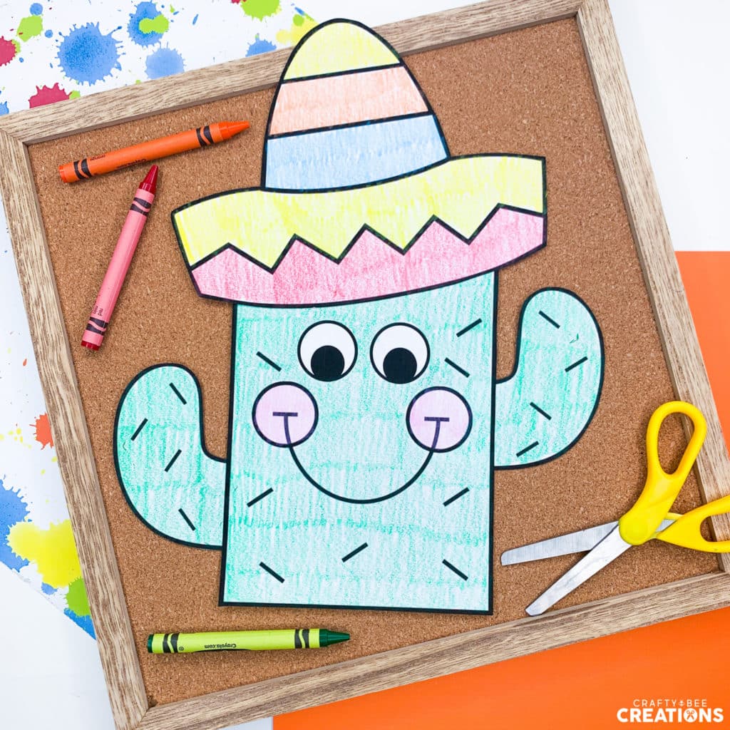 Festive Cinco de Mayo Craft - Make Your Own Cactus