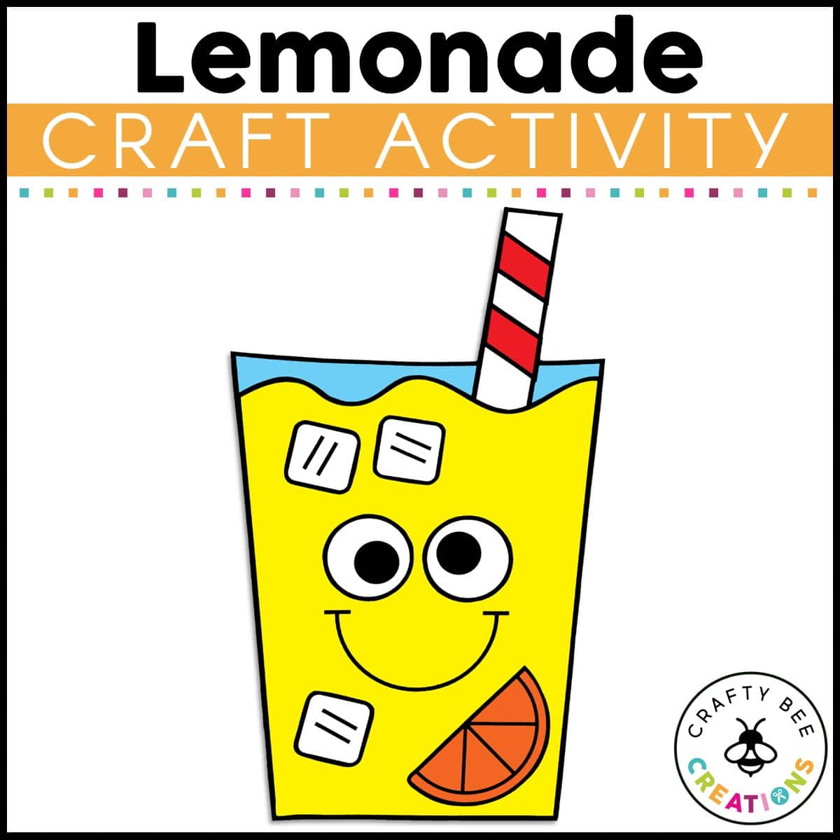 Lemonade Craft Template Lemonade Craft Template