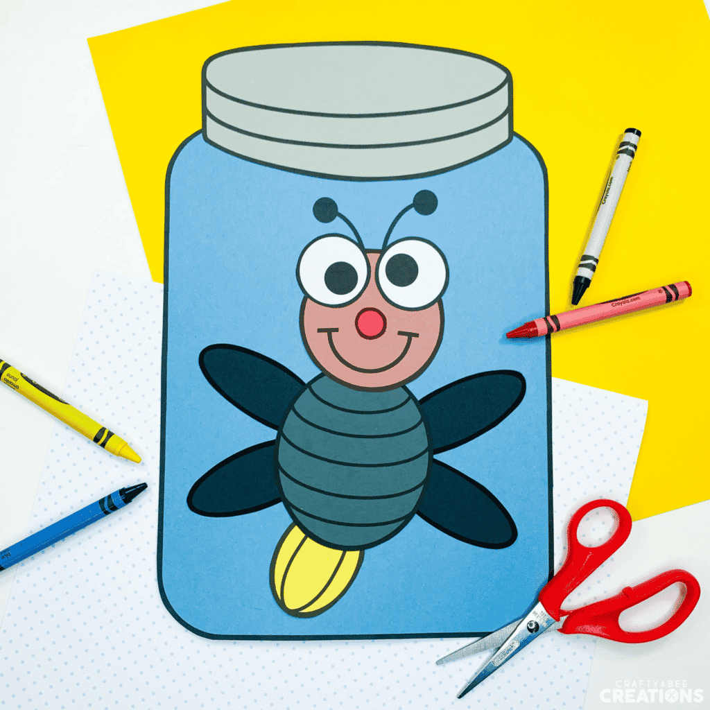 A Firefly Craft to Add to the Summer Fun - Crafty Bee Creations