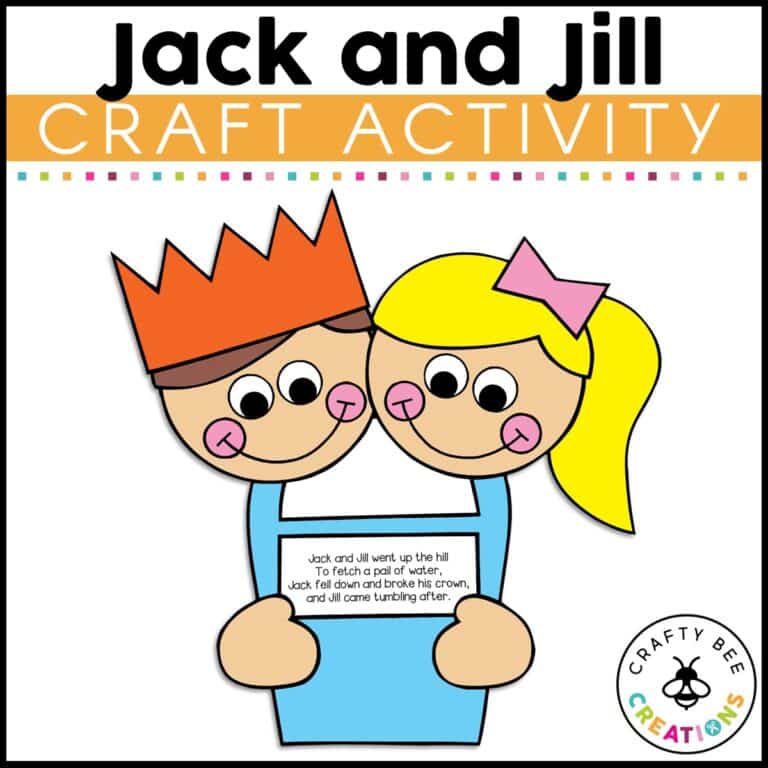 Jack and Jill Craft Activity - Crafty Bee Creations