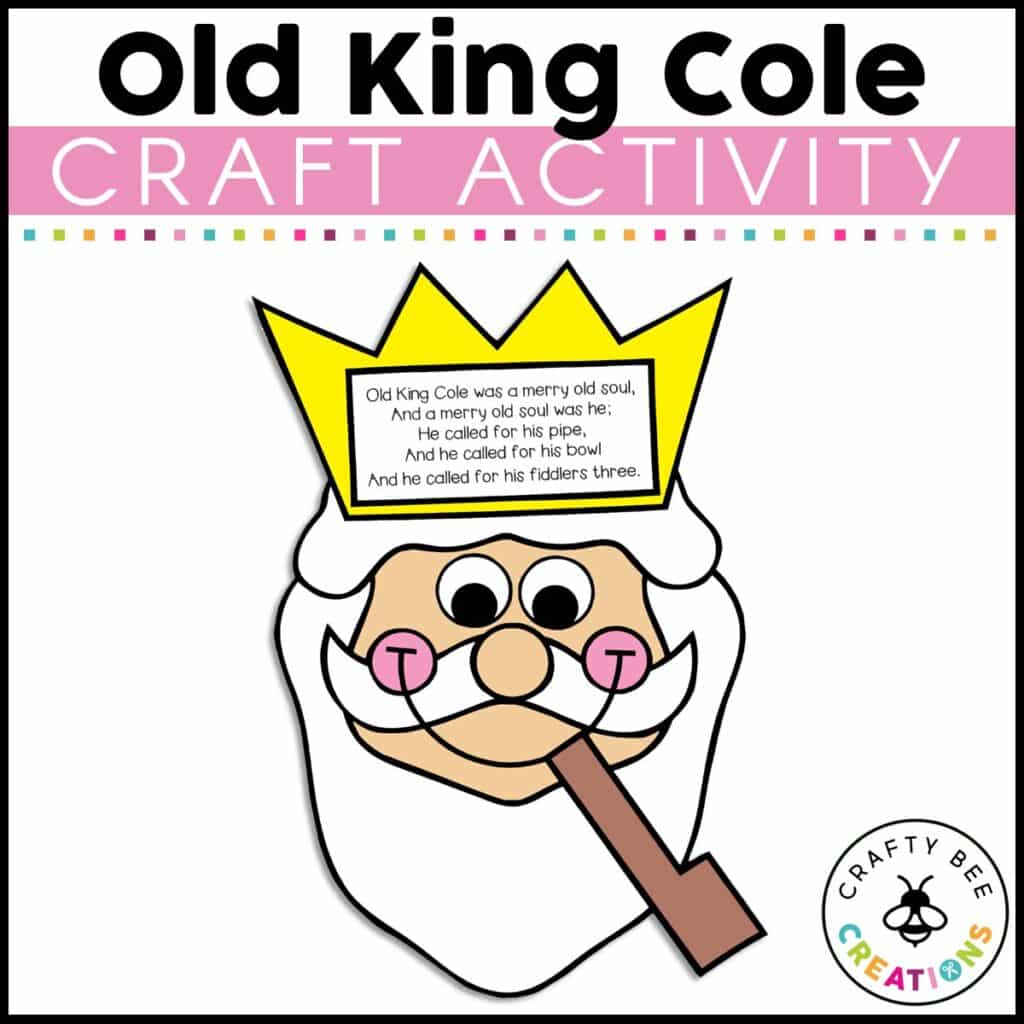 Old King Cole Activity - Crafty Bee Creations