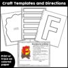 Uppercase Letter F is for Fire Craft Activity - Crafty Bee Creations