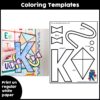 Uppercase Letter K is for Kite Craft Activity - Crafty Bee Creations