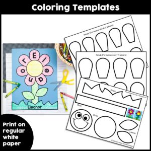 Flower Name Craft Activity - Crafty Bee Creations