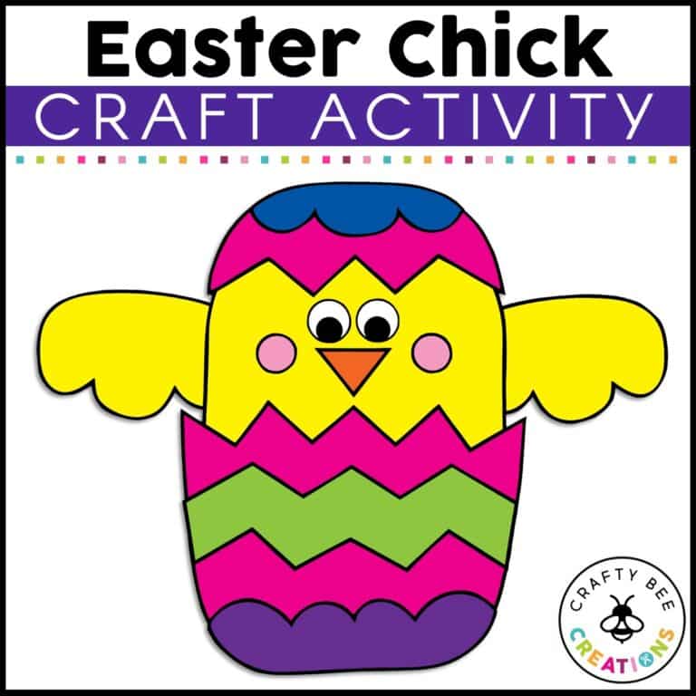 Easter Chick Craft Activity - Crafty Bee Creations