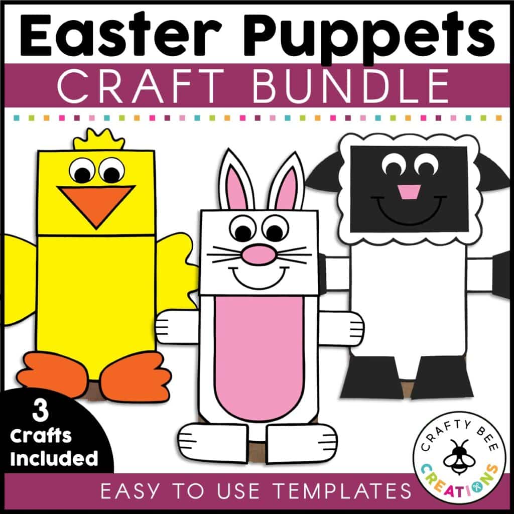 Easter Puppets Craft Bundle - Crafty Bee Creations
