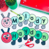 Cute and Easy Caterpillar Name Craft for Kids - Crafty Bee Creations