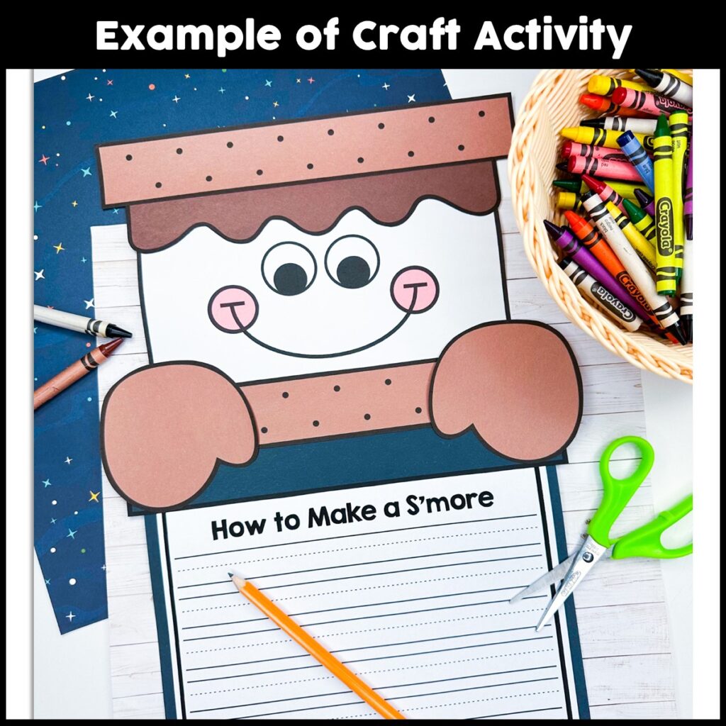 How to Make a Smore Craft Activity - Crafty Bee Creations