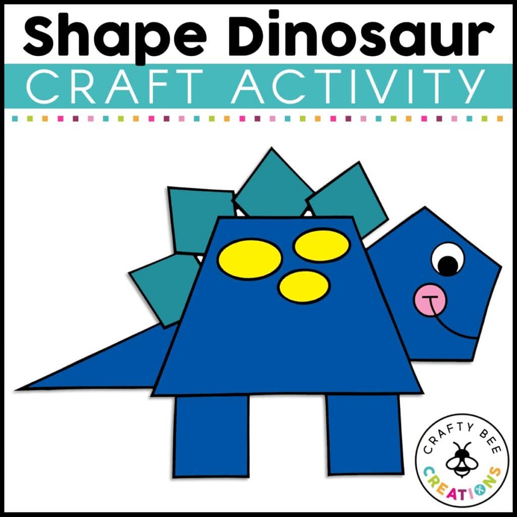 2D Shape Animal Crafts and An Owl FREEBIE! - Crafty Bee Creations