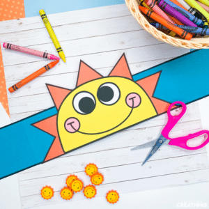 Cute Summer Sun Hat Craft for Kids - Crafty Bee Creations