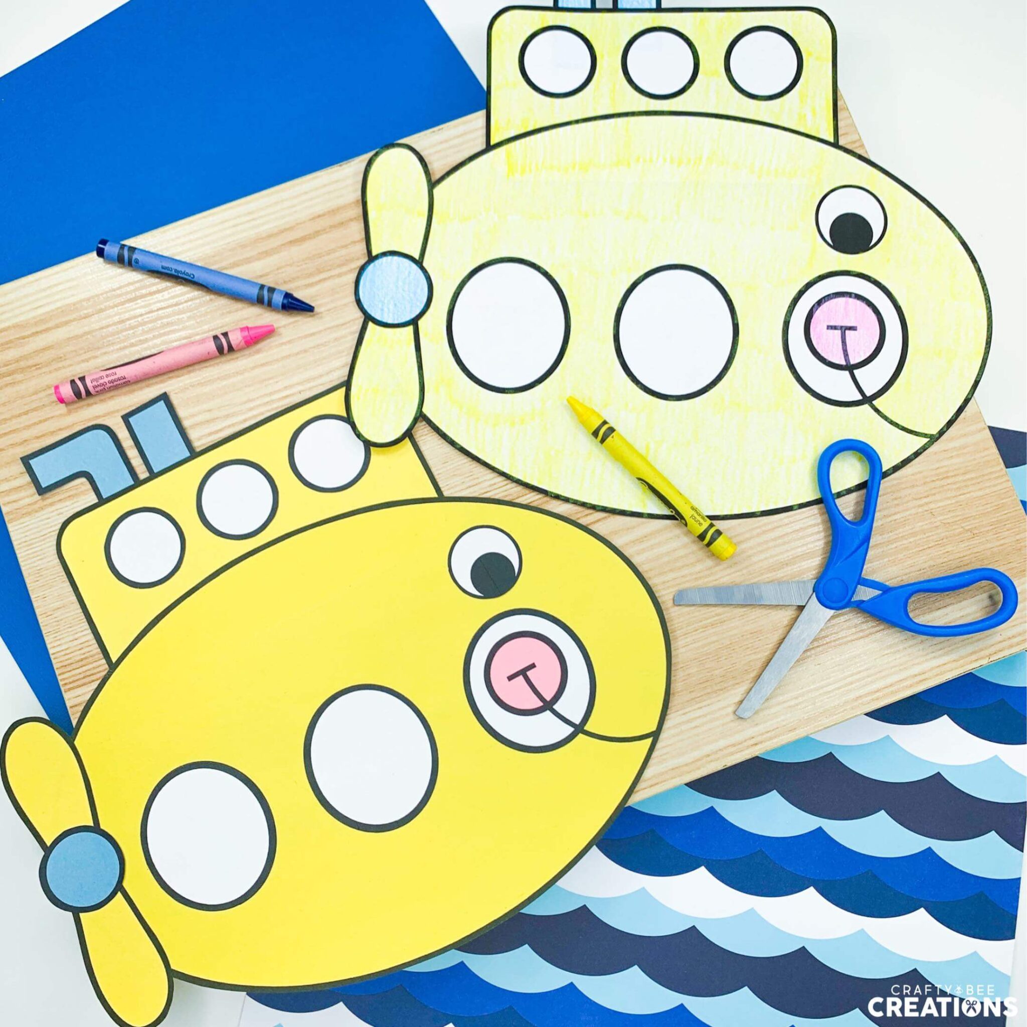 Transportation Crafts Your Kiddos Will Love Making! - Crafty Bee Creations