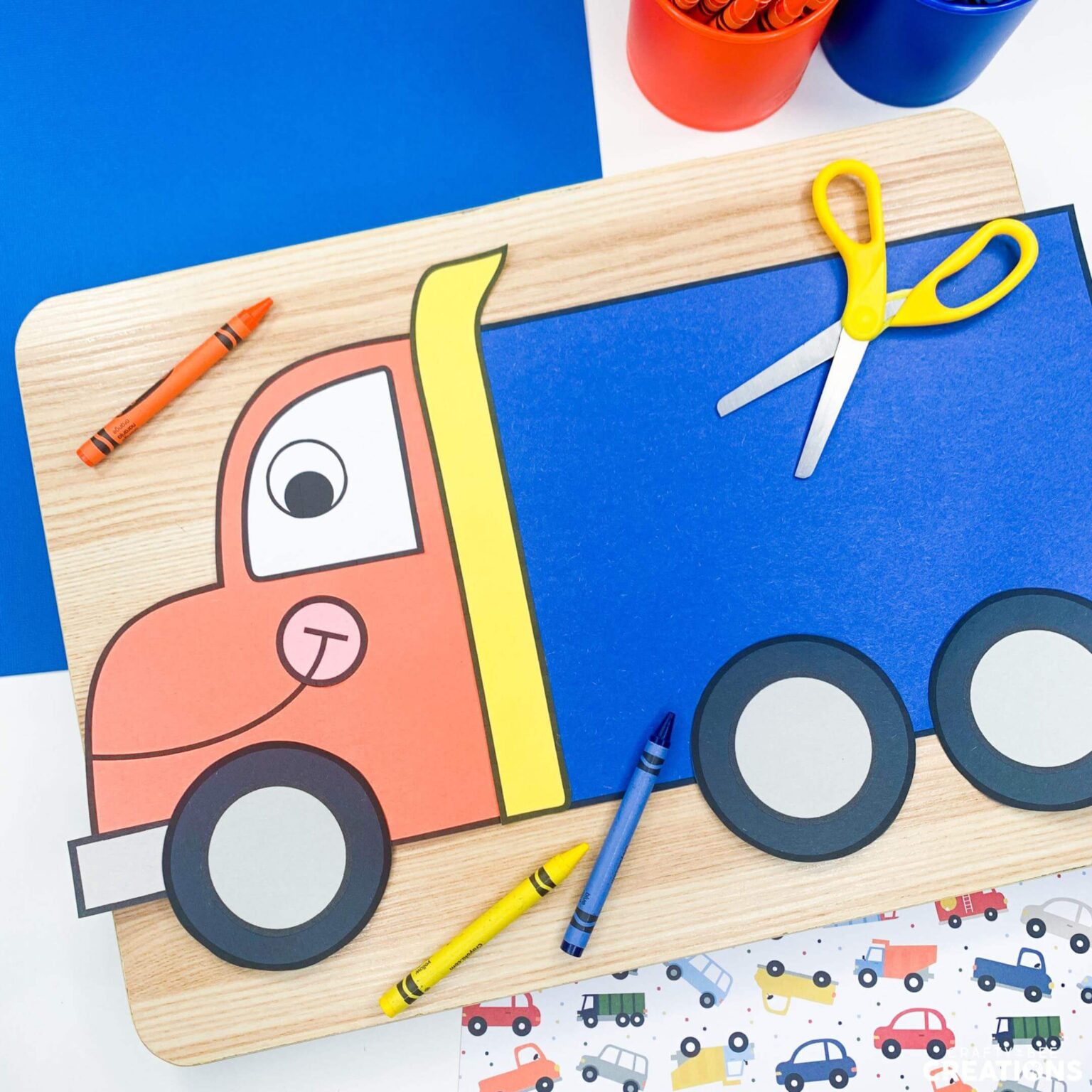 Transportation Crafts Your Kiddos Will Love Making! - Crafty Bee Creations