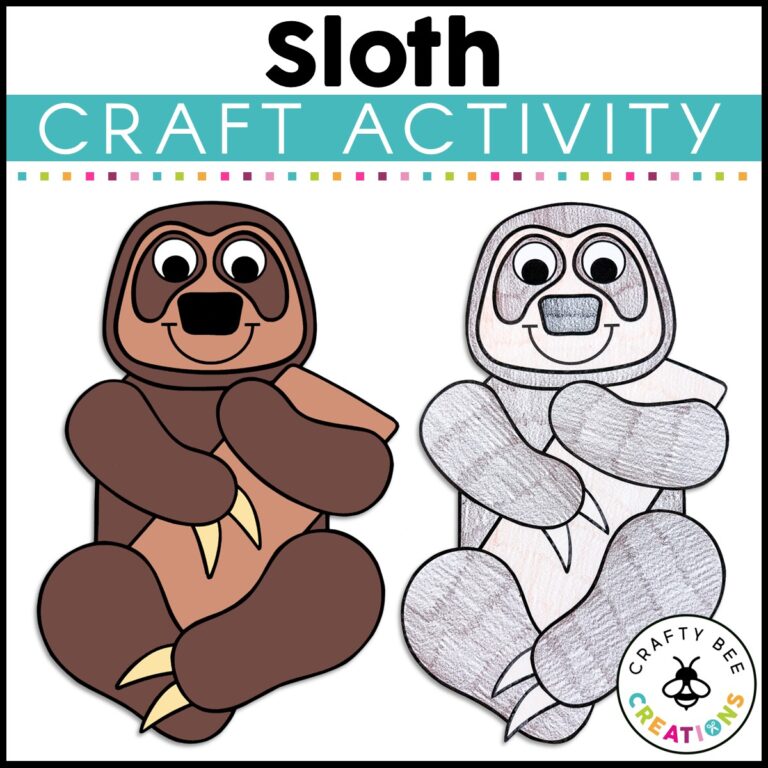 Rainforest Animals Craft Bundle - Crafty Bee Creations