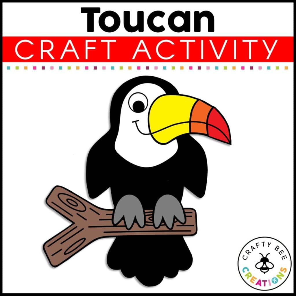 Rainforest Animals Craft Bundle - Crafty Bee Creations