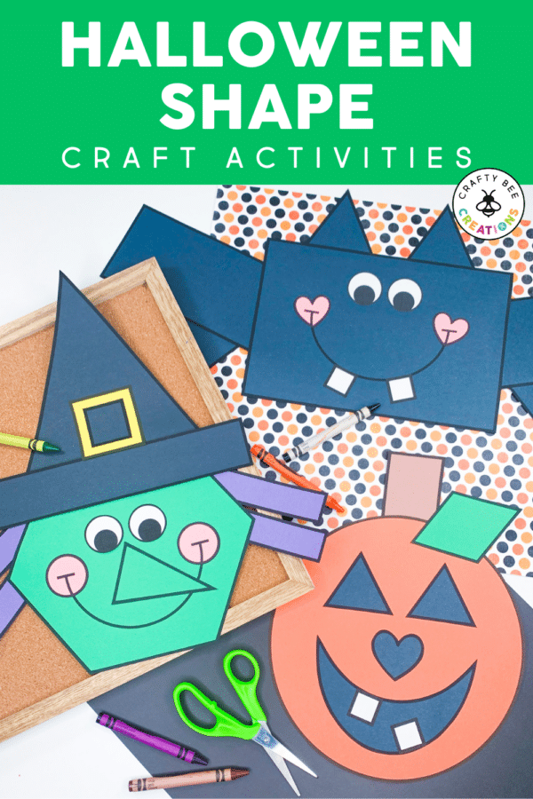 Halloween Shape Crafts for the Classroom: 3 Fun Activities for October ...