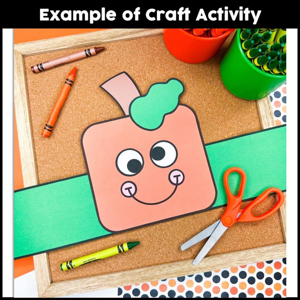 Pumpkin Hat Craft Activity - Crafty Bee Creations